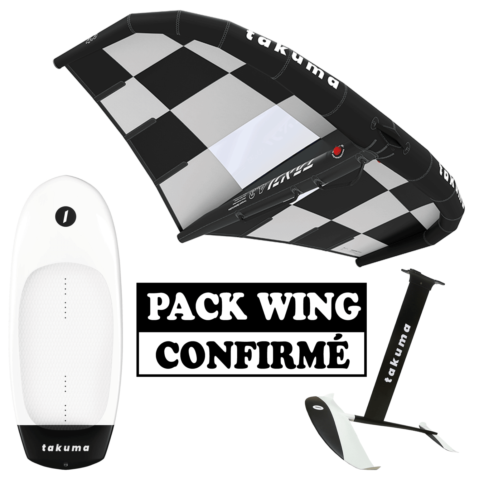Pack wing foil promo "rider confirmé" - Ogliss.com
